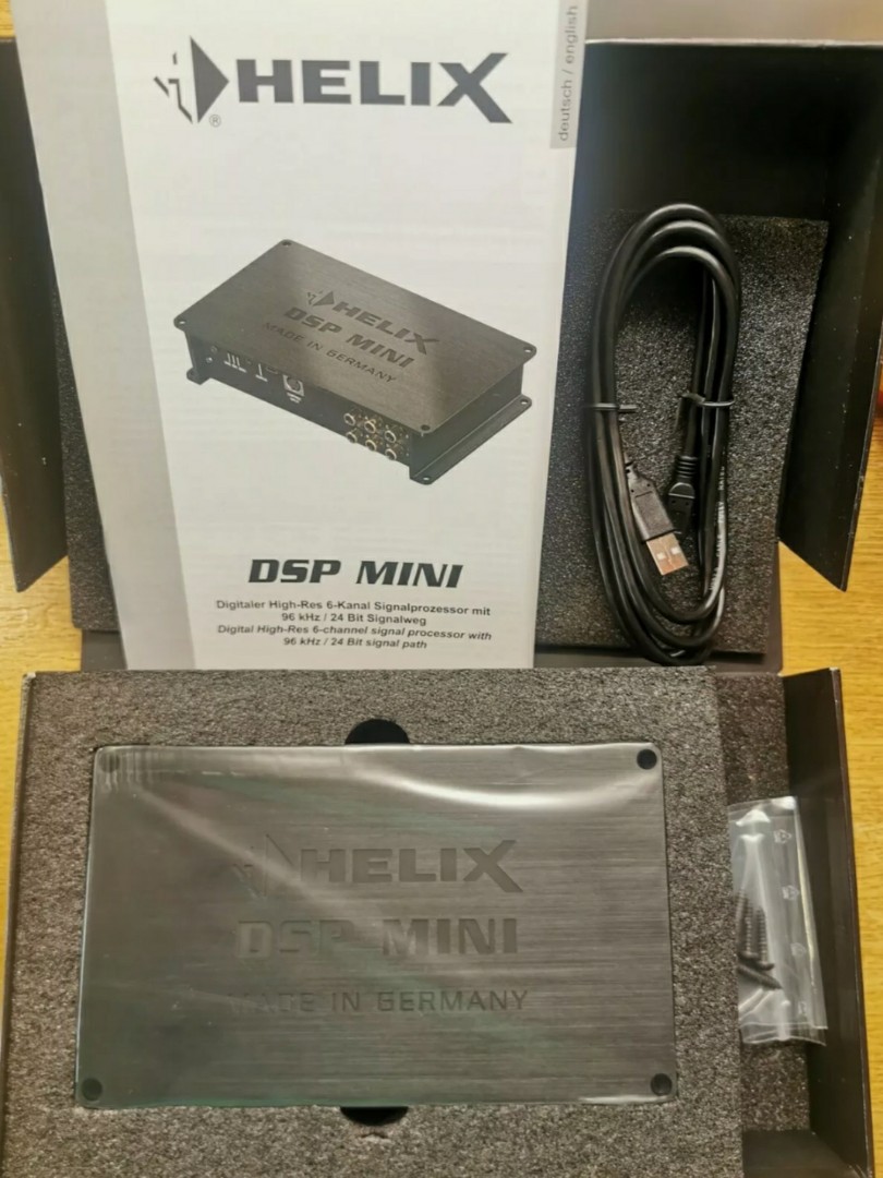 HELIX DSP MINI DIGITAL SIGNAL PROCESSOR High-Res *MADE GERMANY* 4IN 6 ...