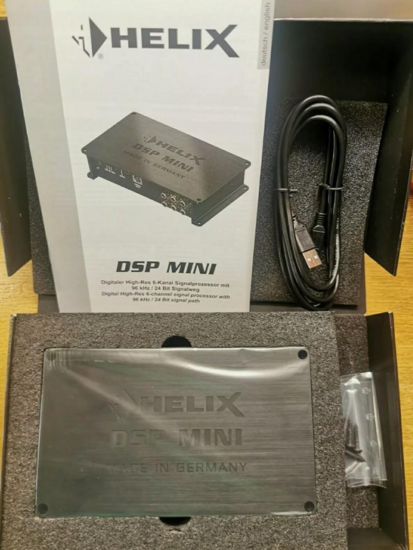 HELIX DSP MINI DIGITAL SIGNAL PROCESSOR High-Res *MADE GERMANY* 4IN 6 ...