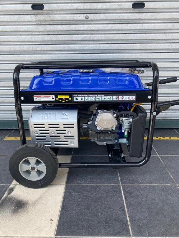 HISAKI GENERATOR 7.8KW ( 7800Watt ) WITH 192F PETROL ENGINE 16HP WITH ...