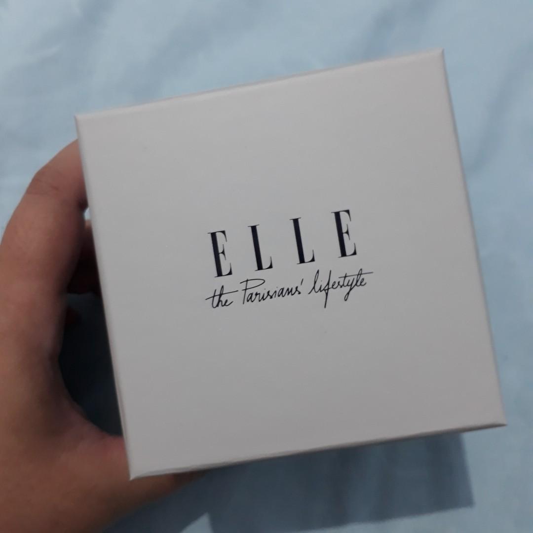 Jam tangan Elle black, Fesyen Wanita, Jam Tangan di Carousell