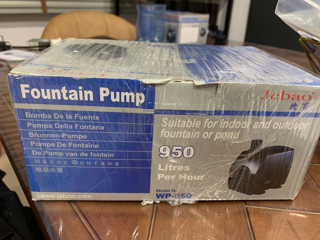 Jebao submersible pump wp-950, Pet Supplies, Homes & Other Pet ...