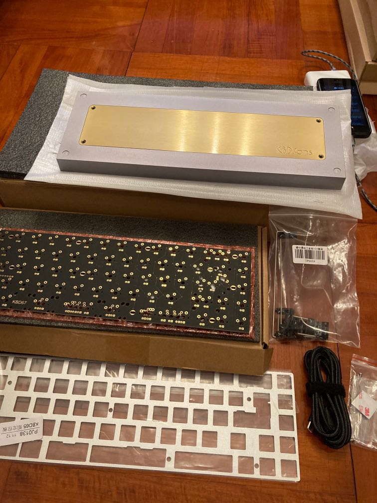 KBDfans tofu65% kbd67 brand new DIY customer mechanical keyboard kit 全新 ...