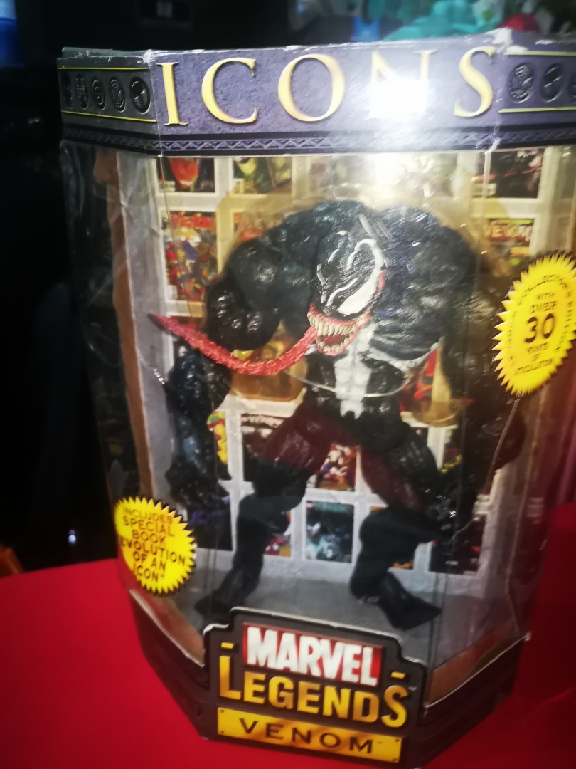 Marvel Legends Icons Venom, Toys & Games, Bricks & Figurines on Carousell