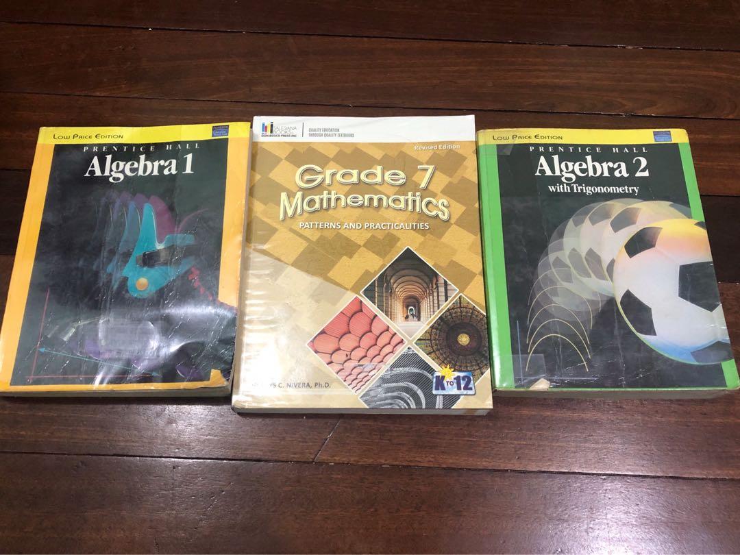 Mathematics Books Algebra, Hobbies & Toys, Books & Magazines, Textbooks ...