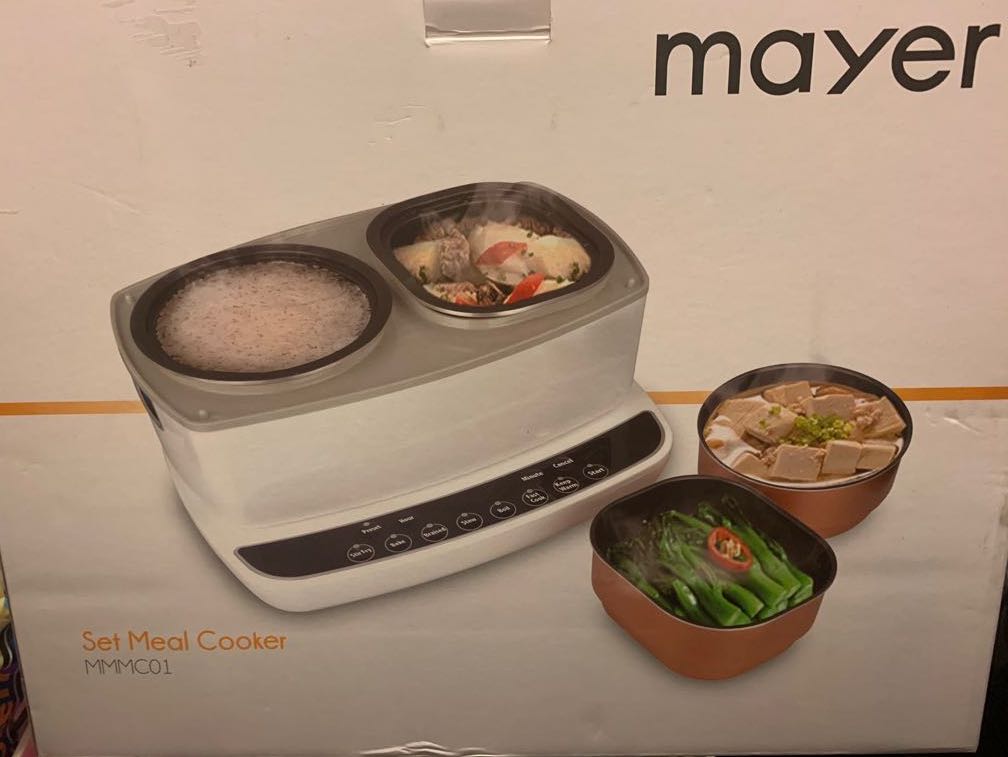 Mayer Set Meal Cooker, TV & Home Appliances, Kitchen Appliances ...
