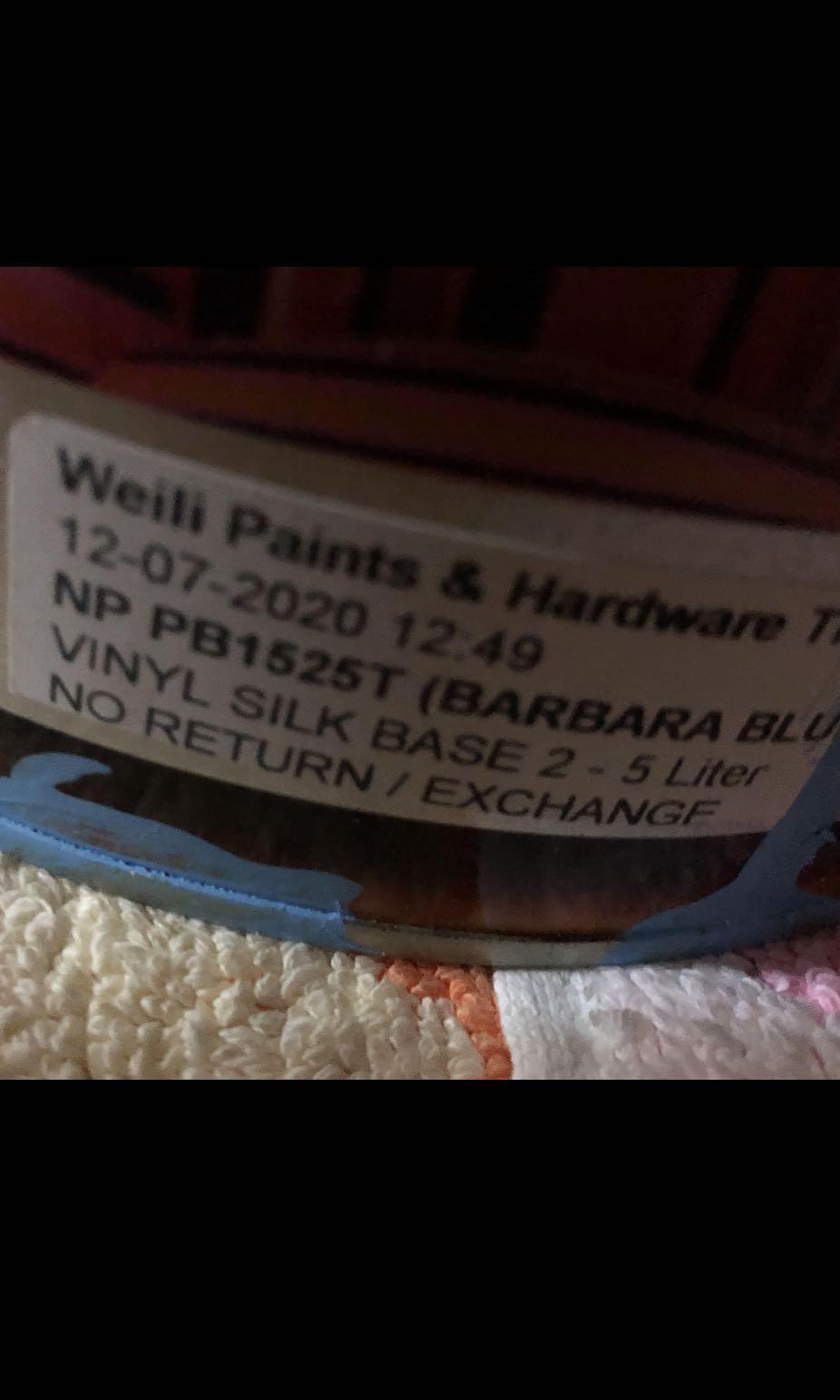 Nippon Paint barbara blue, Hobbies & Toys, Stationery & Craft, Other ...