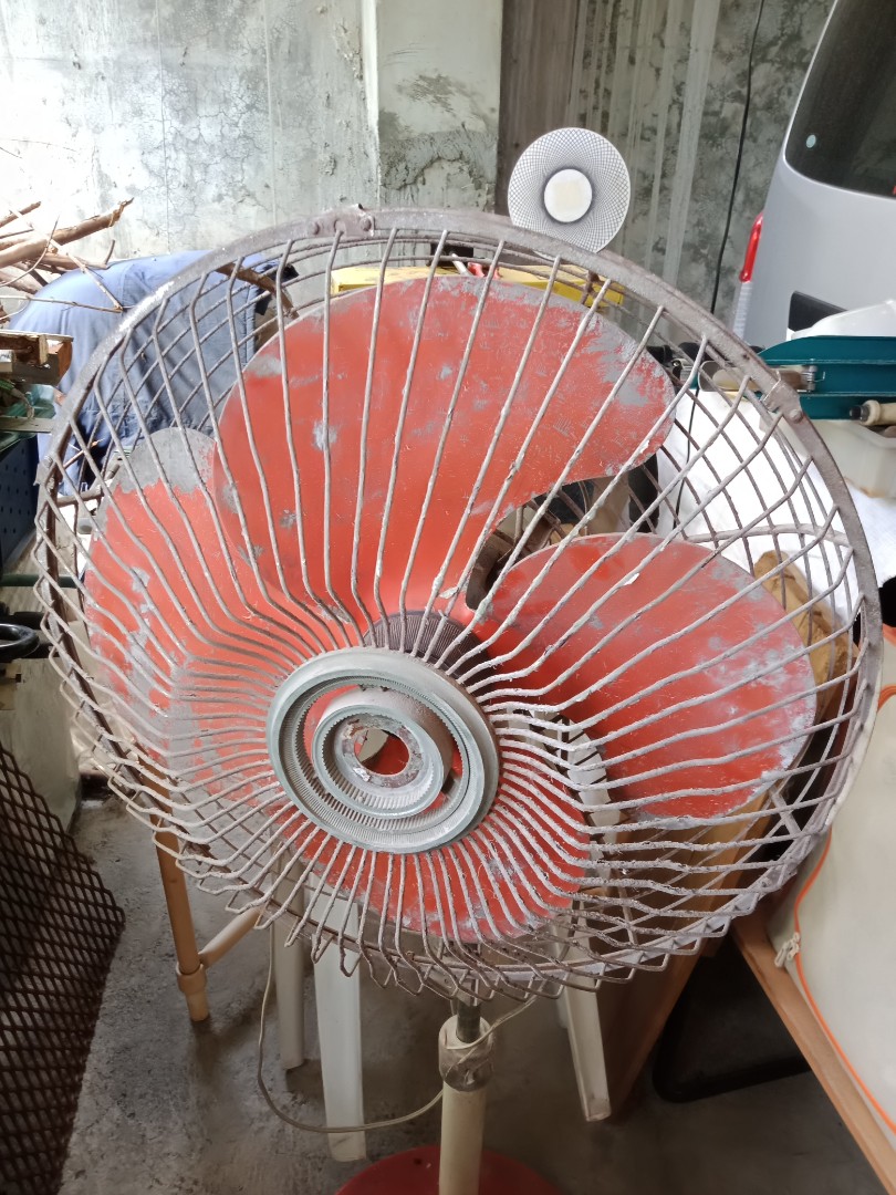 Old Vintage Antique Classic Standard Stand Fan, Hobbies & Toys ...
