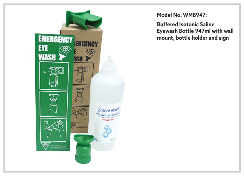 Opto-Pharm EWB947 Eye Wash Bottle 947ml Emergency Eyewash Bottle ...