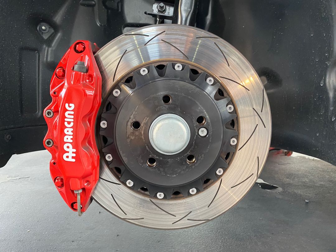 Original AP Racing 9040 6 pot 355mm Rotor Brake Kit, Car Accessories ...