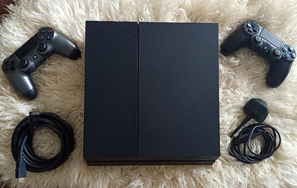 PS4 CUH-1206A Jet Black 500 GB, Video Gaming, Video Game Consoles ...