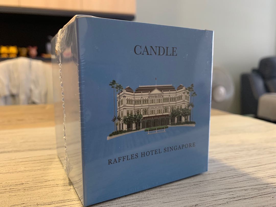 Raffles Hotel Candle, Everything Else on Carousell