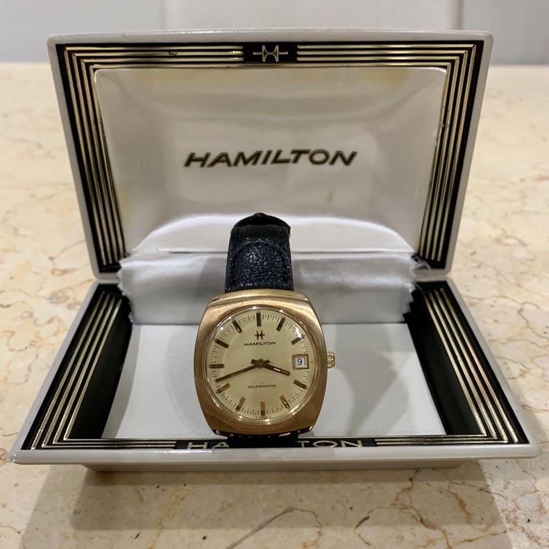 [RARE] Vintage Hamilton w/ Box, Luxury, Watches on Carousell