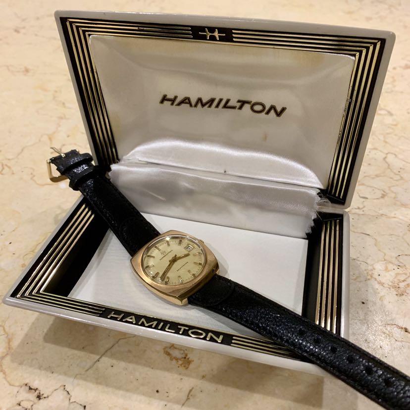 [RARE] Vintage Hamilton w/ Box, Luxury, Watches on Carousell