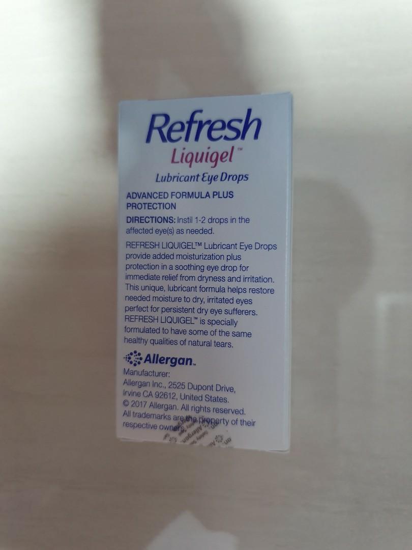 Refresh Liquigel Lubricant Eye Drops, Everything Else on Carousell Refresh Liquigel Lubricant Eye Drops, Everything Else on Carousell