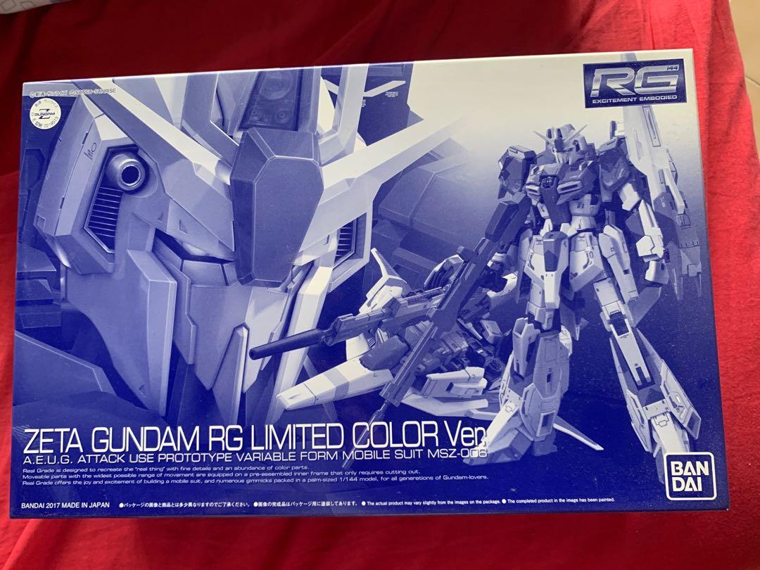 RG Zeta Gundam Limited color version, Hobbies & Toys, Toys & Games on ...