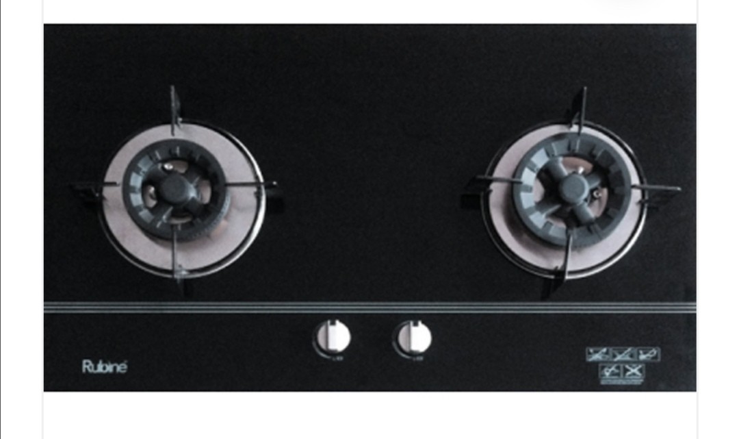 RUBINE AGATA 2B BURNER COOKER HOB, TV & Home Appliances, Kitchen ...