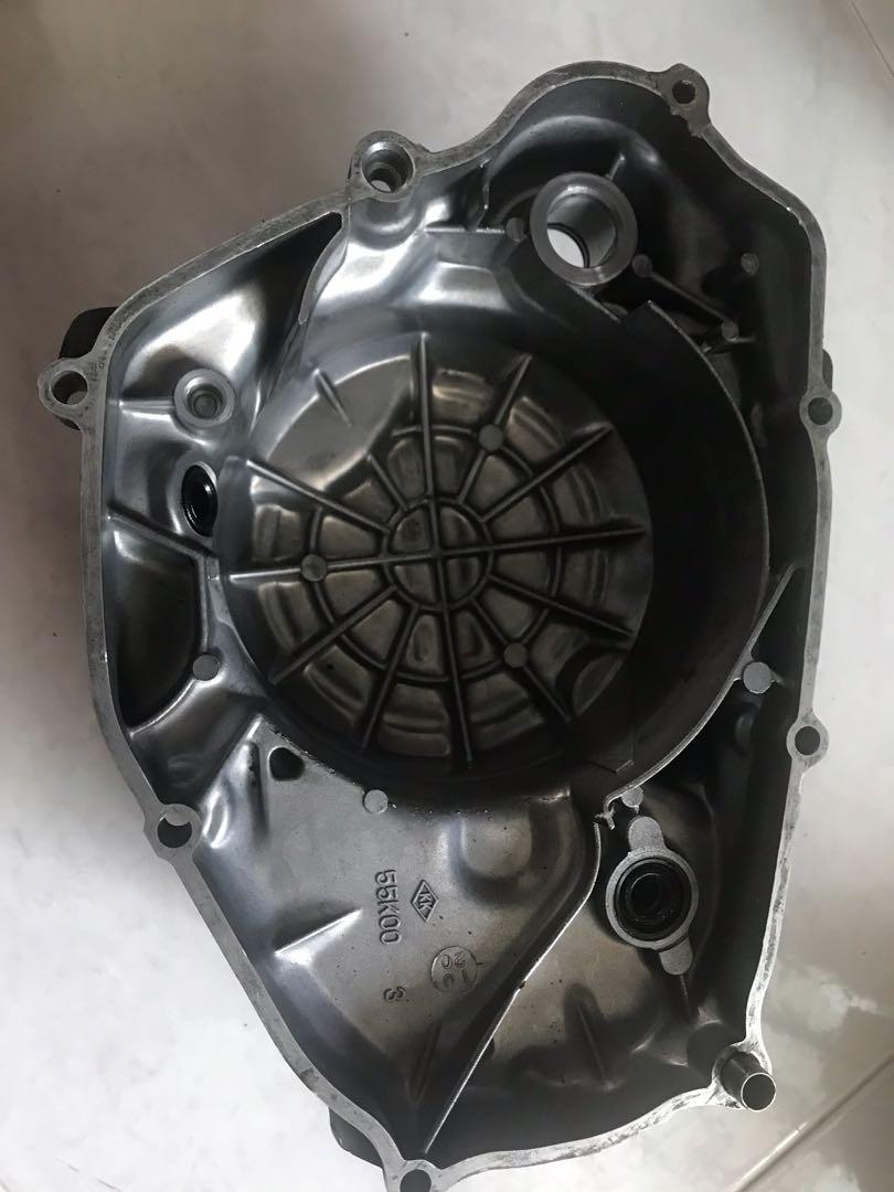 Rxz Black Engine Casing, Motorcycles, Motorcycle Accessories on Carousell
