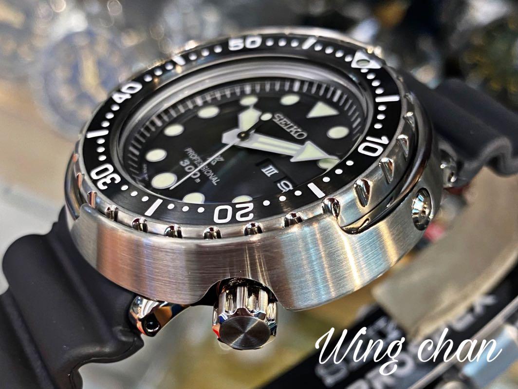 全新 行貨 有門市 SEIKO PROSPEX watch 精工300米石英潛水錶 7C46 S23629J1 錶徑47.7MM 新版 吞拿 ...
