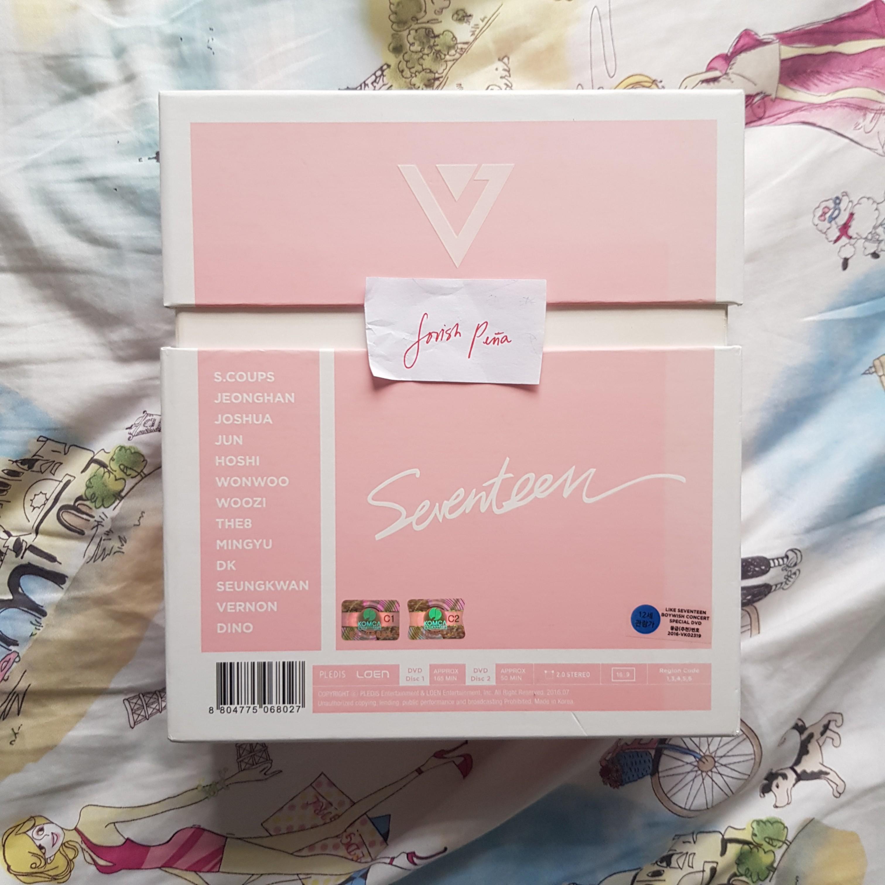 SEVENTEEN SVT LOVE & LETTER L&L REPACKAGE SPECIAL EDITION [FREE ...