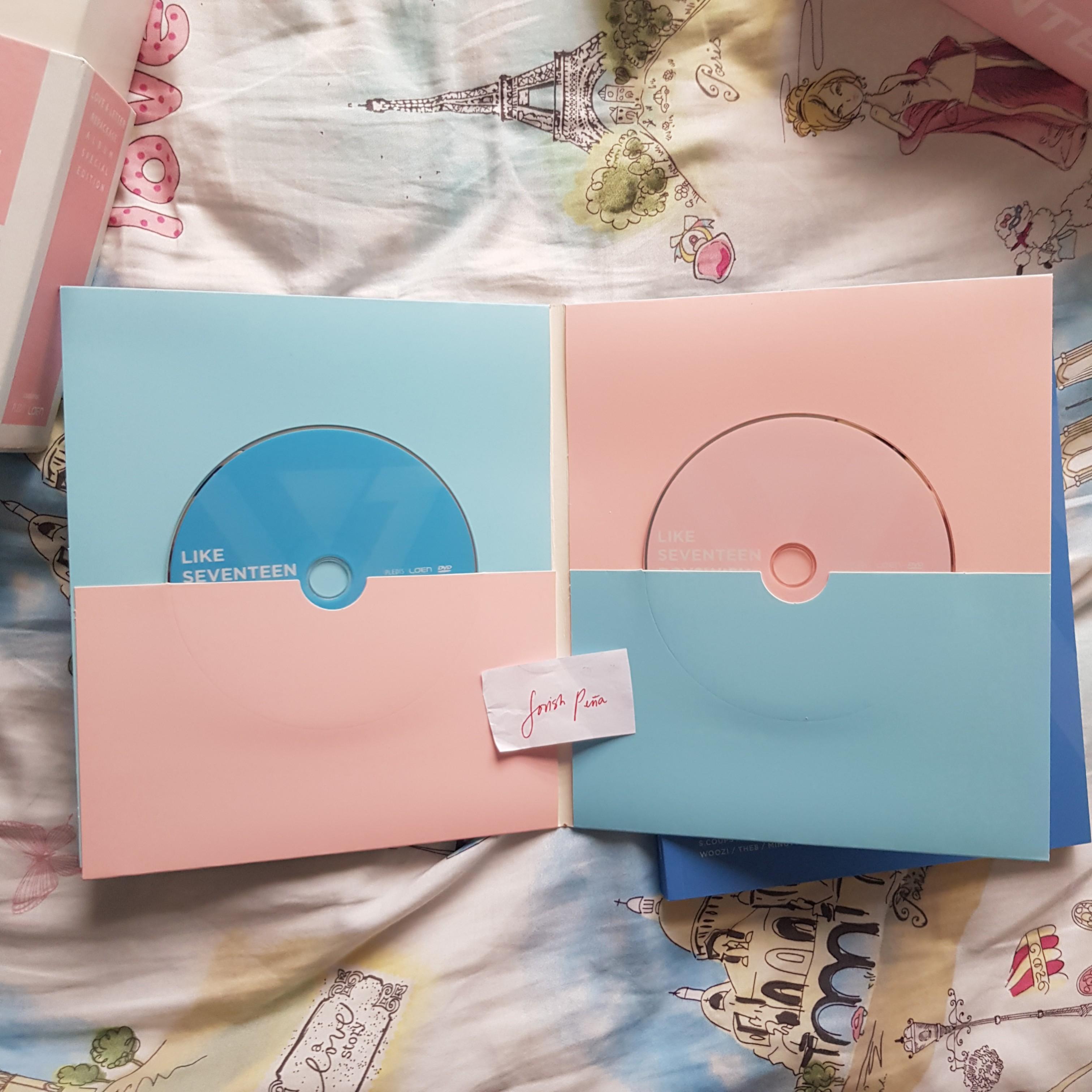 SEVENTEEN SVT LOVE & LETTER L&L REPACKAGE SPECIAL EDITION [FREE ...