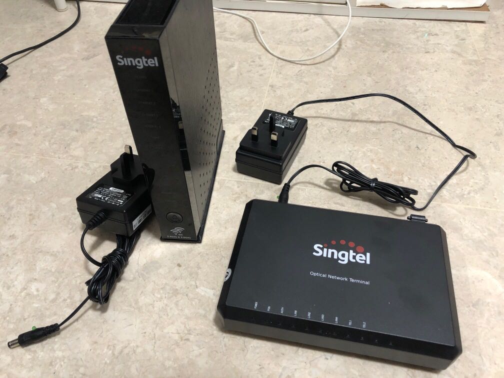Singtel Router and ONT, Computers & Tech, Parts & Accessories ...