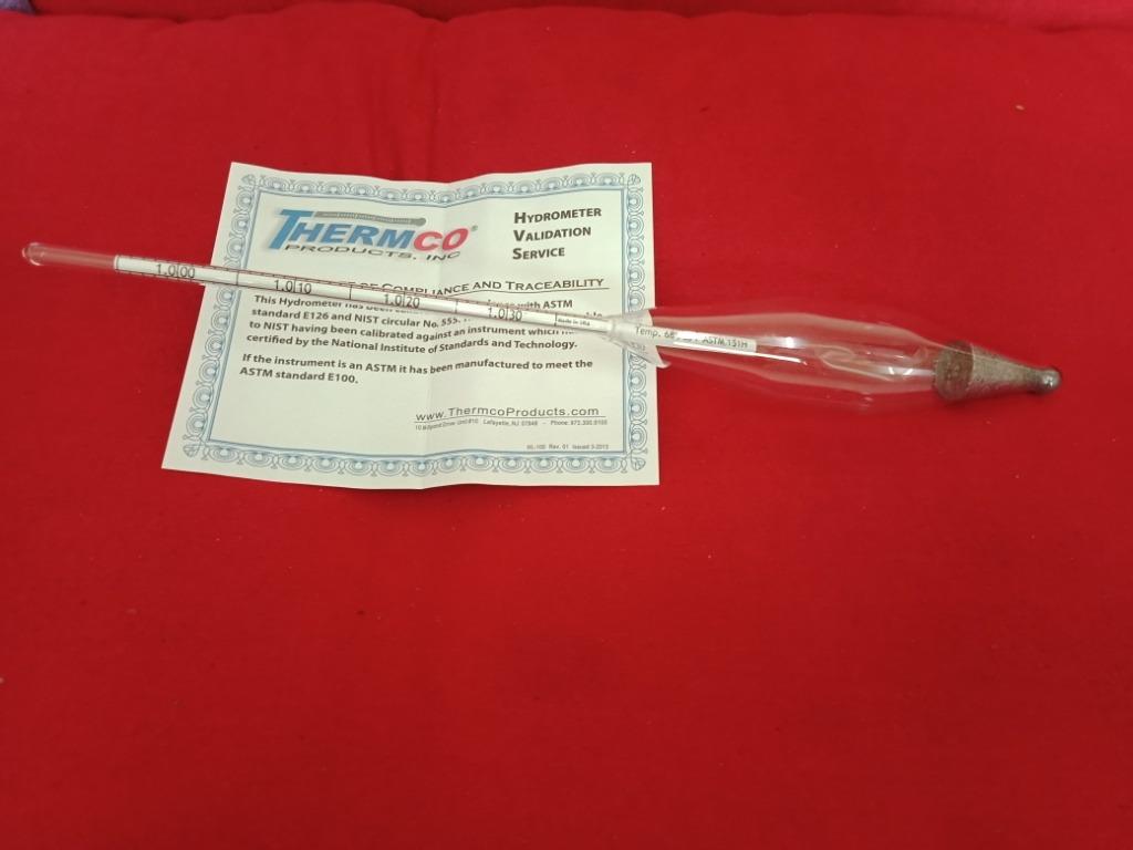 Soil Hydrometer, Plain Form Hydrometer, ASTM 151H, Thermco (US), GW151H ...