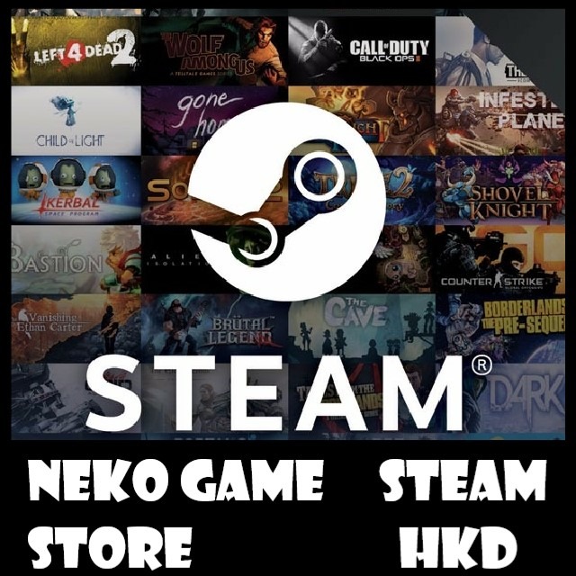 (超值)(STEAM) 港元充值禮物儲值卡Steam Gift Card HKD 40/80/100/300/500/1000面額, 電子遊戲 ...