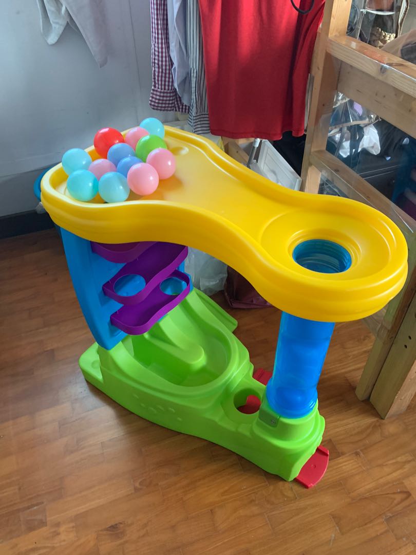 Step2 Ball Buddies Double Drop HQ Ball Tower (plus 12 balls) for only ...