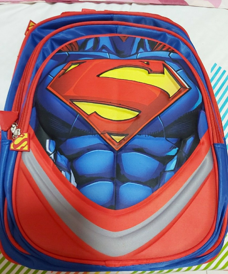Superman backpack, Babies & Kids, Going Out, Diaper Bags & Wetbags on ...