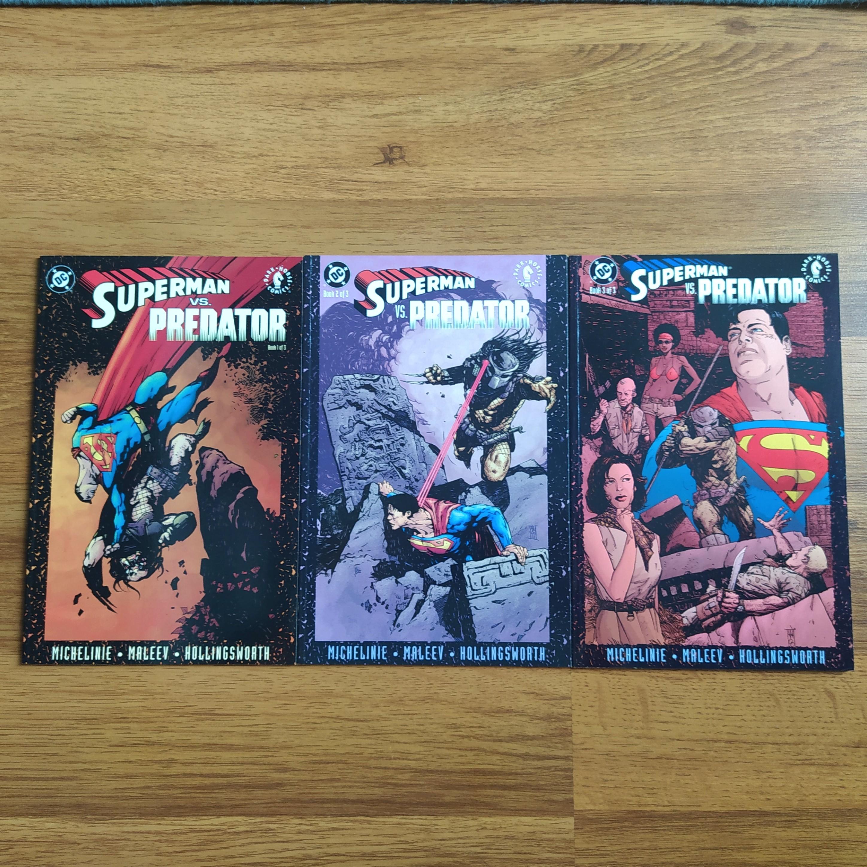 Superman Predator #1-3, Hobbies & Toys, Books & Magazines, Comics ...