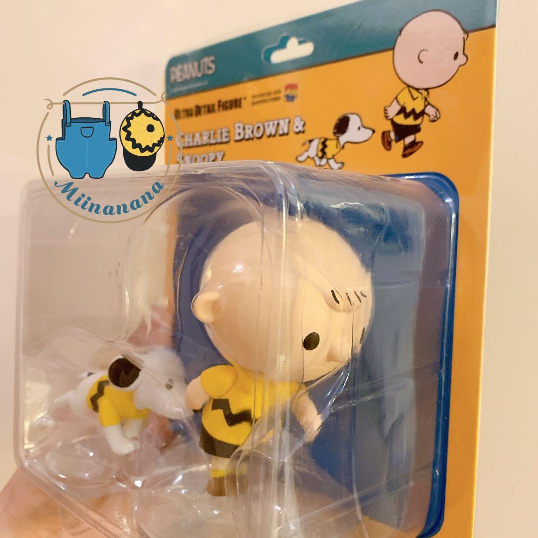 UDF PEANUTS Figure SNOOPY ＆ CHARLIE BROWN, 興趣及遊戲, 玩具 & 遊戲類 - Carousell