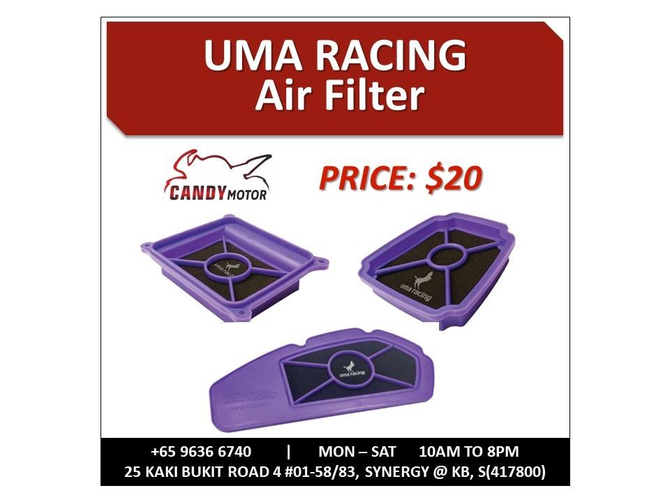 UMA RACING Air Filter, Motorcycles, Motorcycle Accessories on Carousell