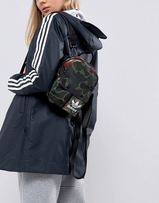 Adidas mini backpack (Pharrell Williams), Women's Fashion, Bags ...