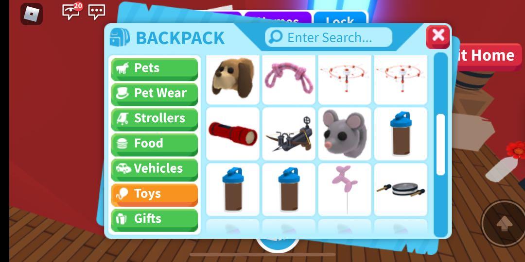 Adopt me stuff, Hobbies & Toys, Toys & Games on Carousell