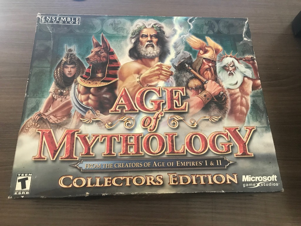 Age of Mythology Collector's Edition pc video game, Video Gaming, Video ...