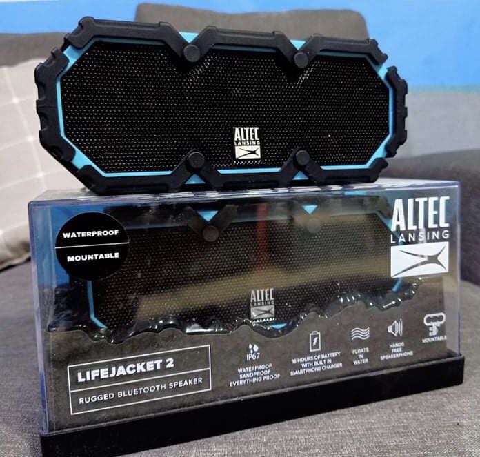 ALTEC LANSING LIFE JACKET 2 PORTABLE BLUETOOTH SPEAKER, Audio, Soundbars, Speakers & Amplifiers ...