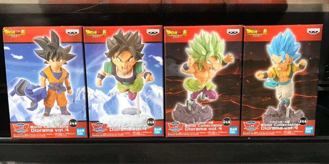 WCF Dragon Ball Dragonball WCD World Collectable Diorama Vol.4, Toys & Games, Bricks & Figurines ...