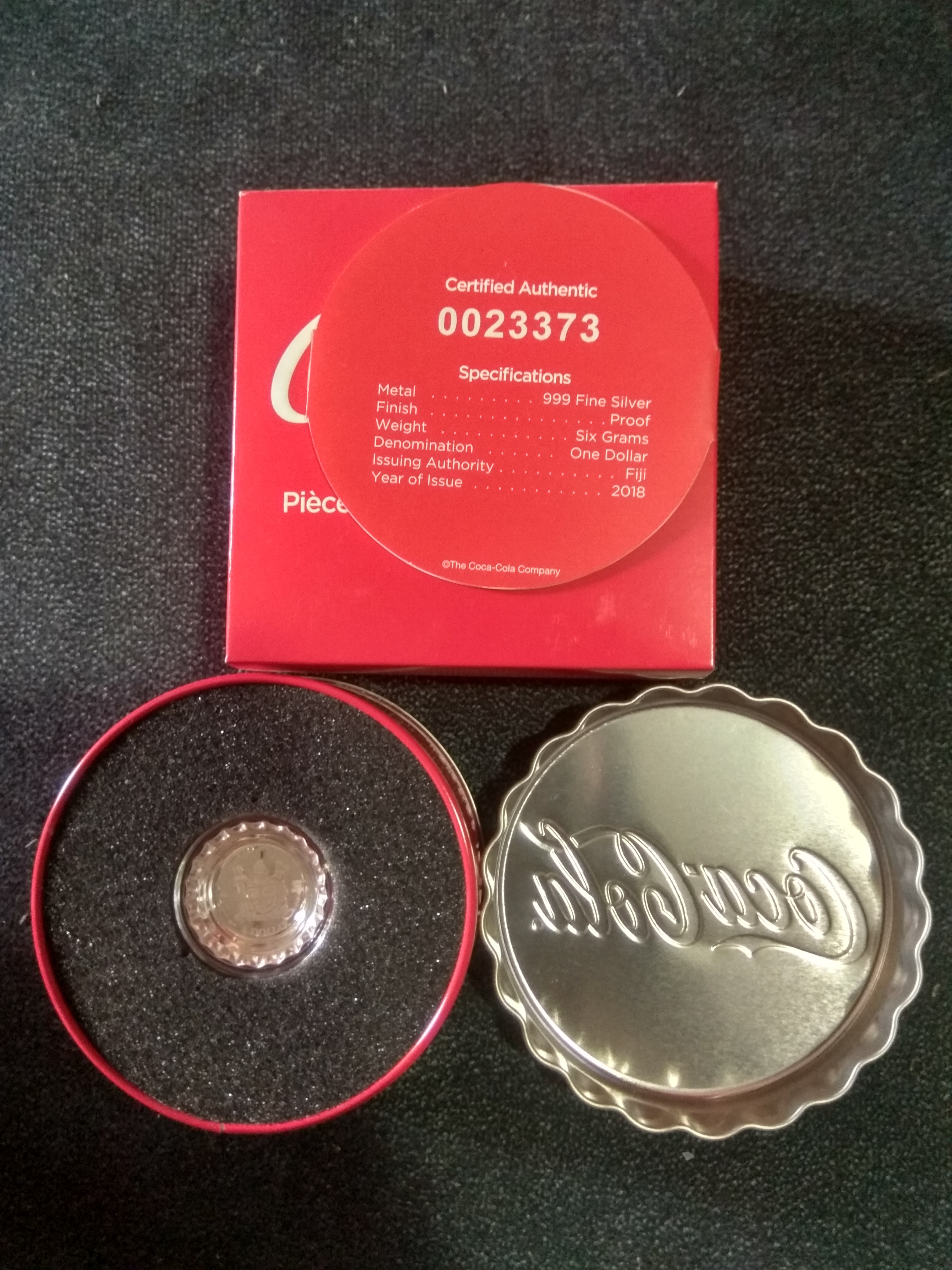 Coca Cola Silver Coin, Hobbies & Toys, Collectibles & Memorabilia ...