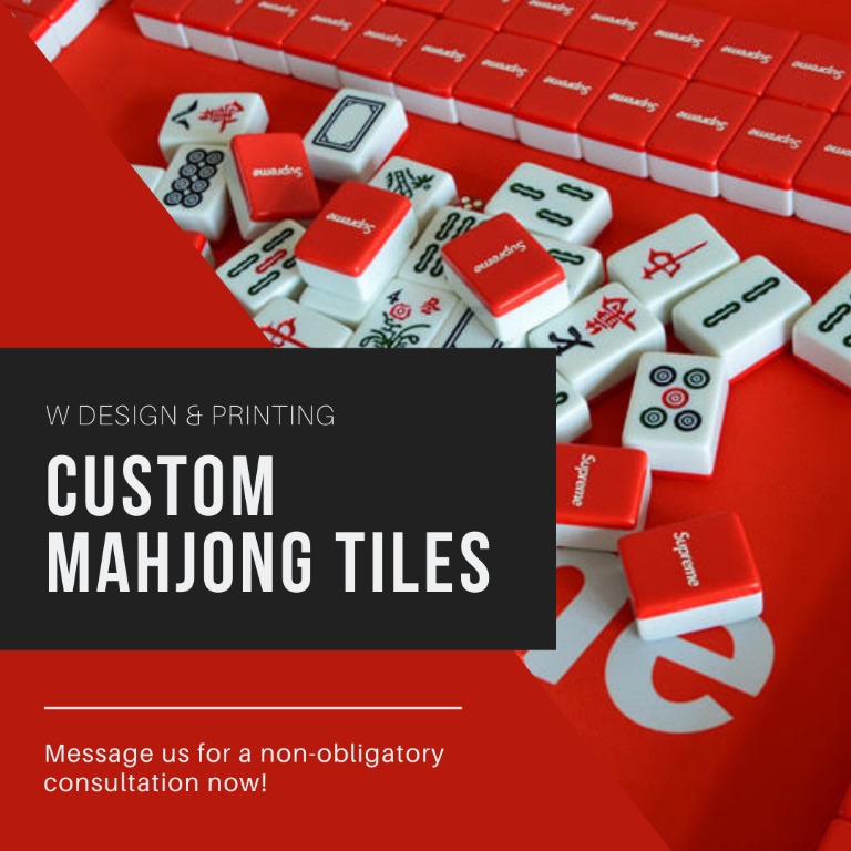 Custom Mahjong Tiles, Everything Else on Carousell