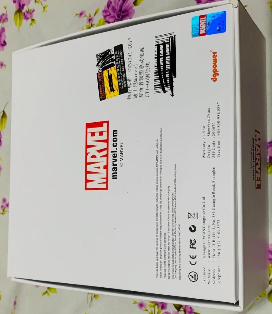 Dgpower Marvel Avengers - Iron Man 6000mAh Powerbank, Mobile Phones ...