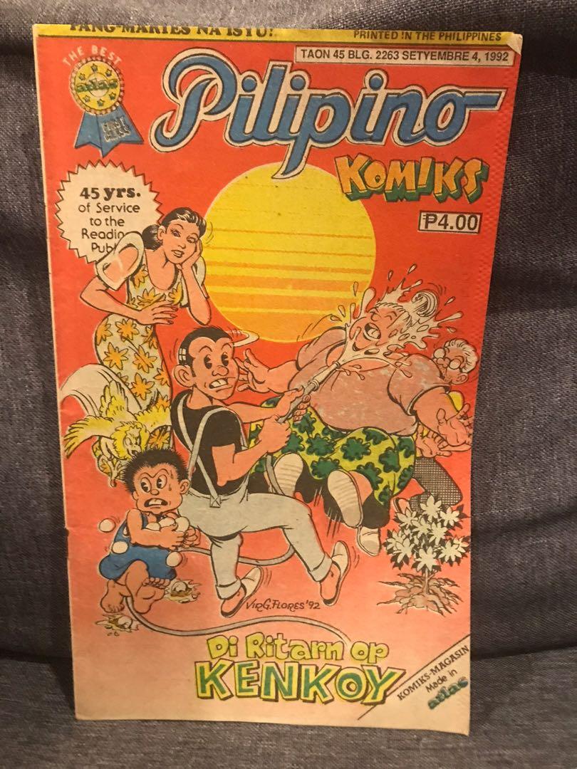 Di Retarn Op Kenkoy Pilipino Komiks Yr 1992, Hobbies & Toys ...