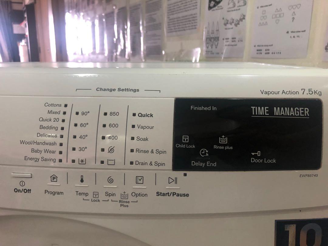 Electrolux washing machine looks new, TV & Home Appliances, Washing ...