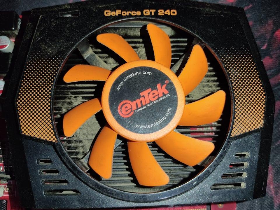 EMTEK NVIDIA GEFORCE GT 240 1GB 128BIT DDR5, HDMI/ VGA/ DVI (24+5 ...