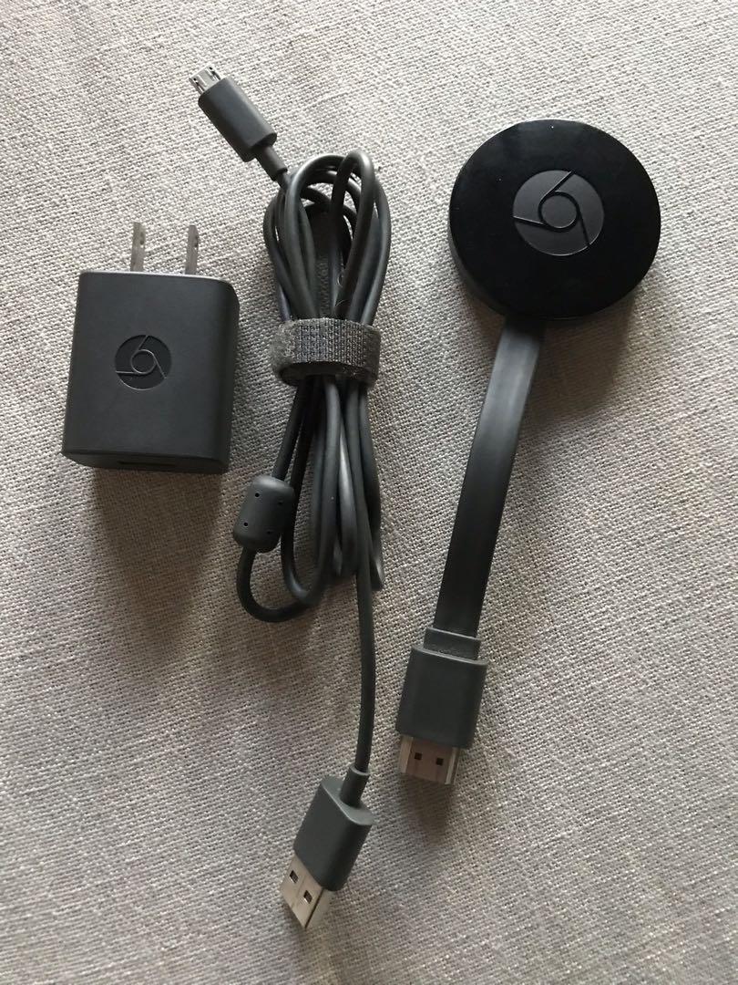 Original Used Google Chromecast Gen2, TV & Home Appliances, TV ...