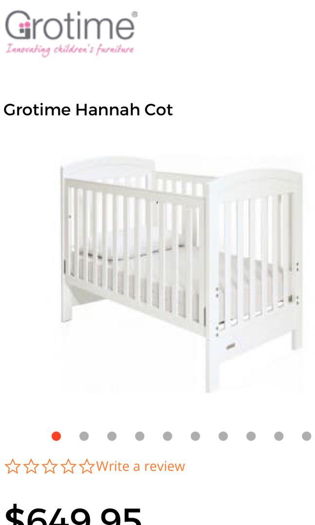 Grotime Hannah Cot, Babies & Kids, Baby Nursery & Kids Furniture, Cots ...