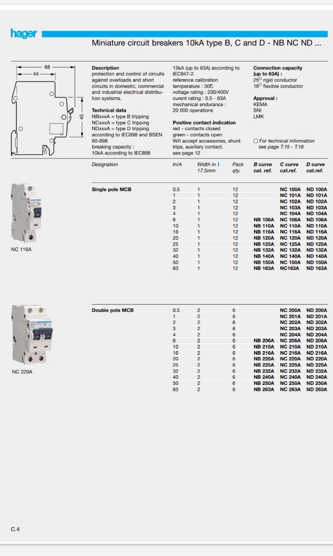 Hager Din Rail Enclosure with 12 MCB & 1 RCCB, Audio, Other Audio ...