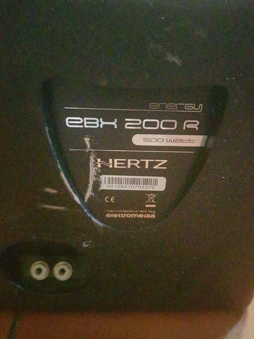 Hertz Subwoofer - Model EBX 200 R, Car Accessories, Electronics & Lights on Carousell