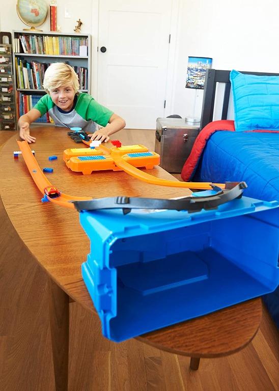Hot Wheels Track Builder Stunt Box // Hot Wheels iD Smart Track Upgrade ...