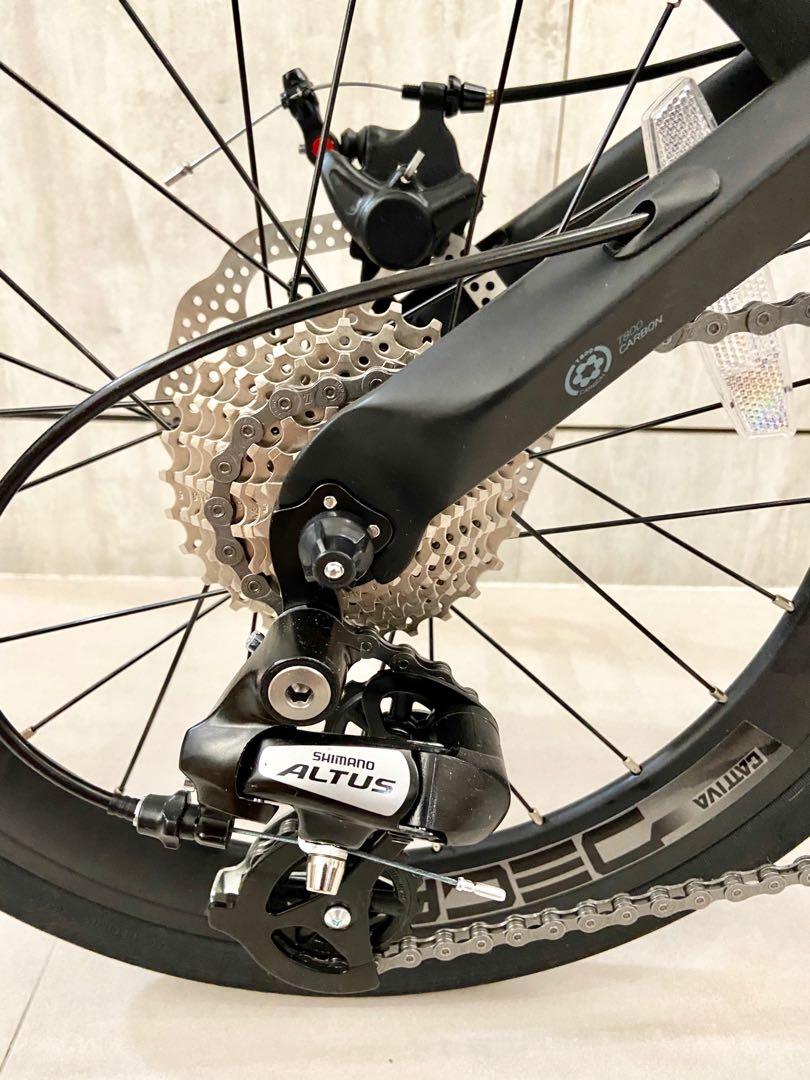 JAVA ARIA 20 Carbon folding bike, Sports Equipment, Bicycles & Parts ...