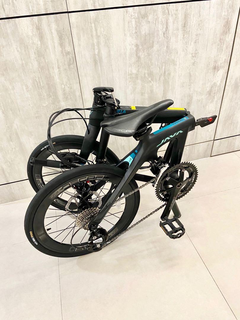JAVA ARIA 20 Carbon folding bike, Sports Equipment, Bicycles & Parts ...